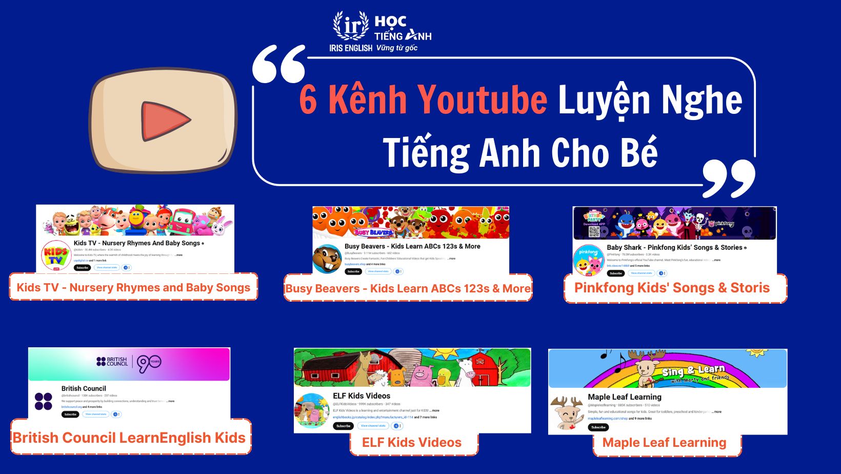 Tất Tần Tật 150+ Tài Nguyên Luyện Nghe Tiếng Anh Cho Bé